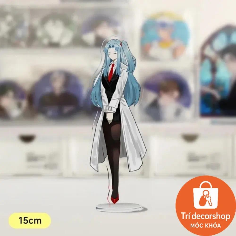 Library of Ruina Standing Anime KeyChain Lobotomy Corporation Men Key ...