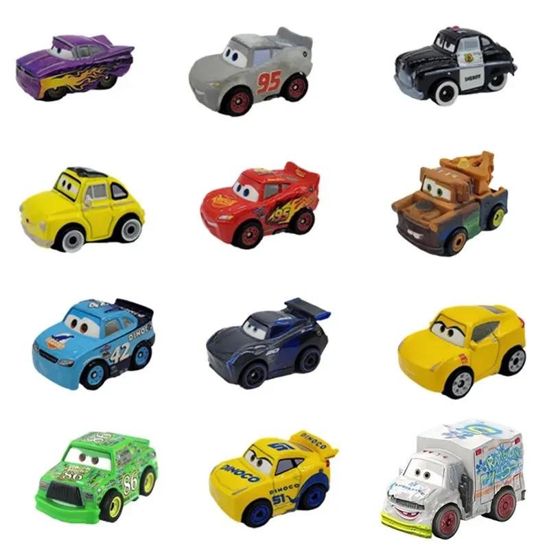Mini Disney Pixar Cars Lightning McQueen Sheriff Cruz Ramirez Mater cơn ...