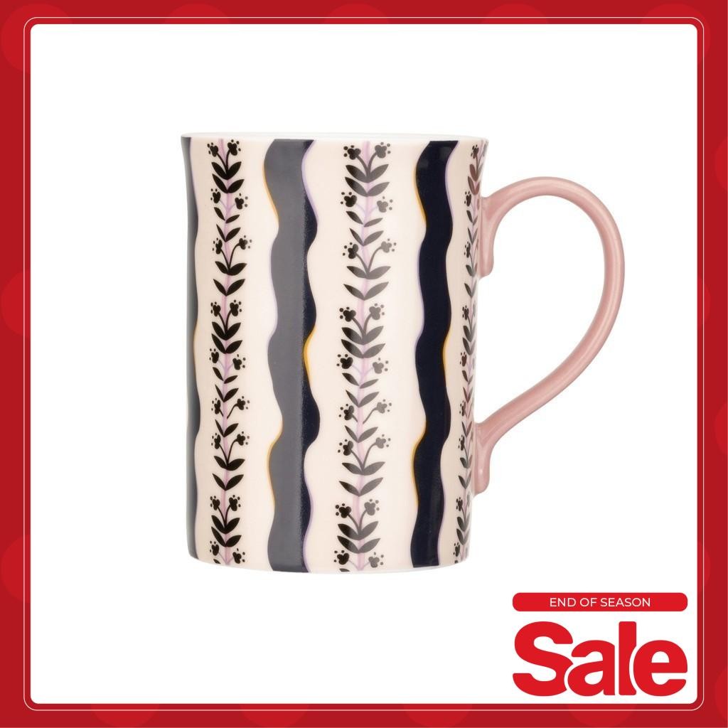 Ly/Mugs - Wisteria Floral Stripe - Navy | Shopee Việt Nam