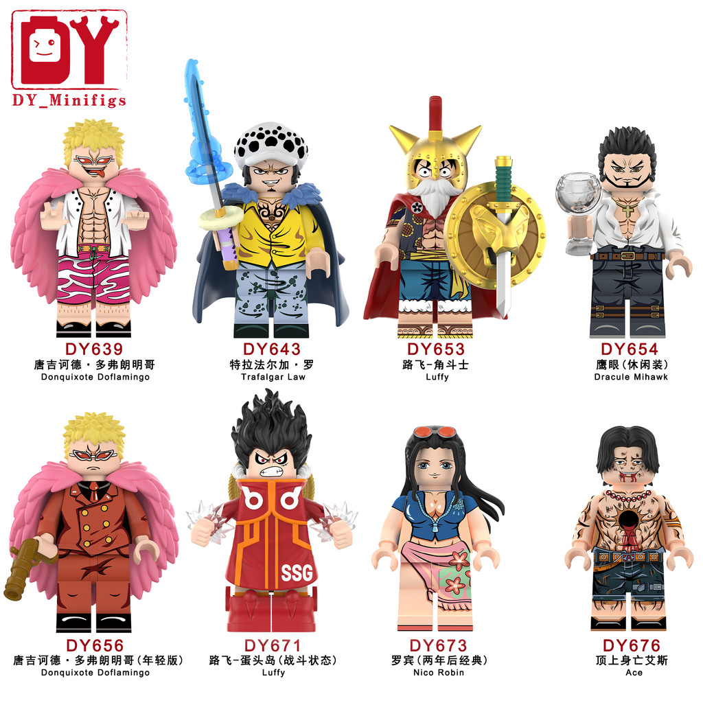 OP Luffy Luật Xây Dựng Mihawk Robin Khối Đồ Chơi Nhân Vật | Shopee Việt Nam