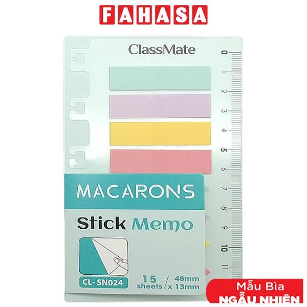 Giấy Note Phân Trang Macarons 48 x 13 mm - ClassMate CL-SN024 (15 Tờ ...
