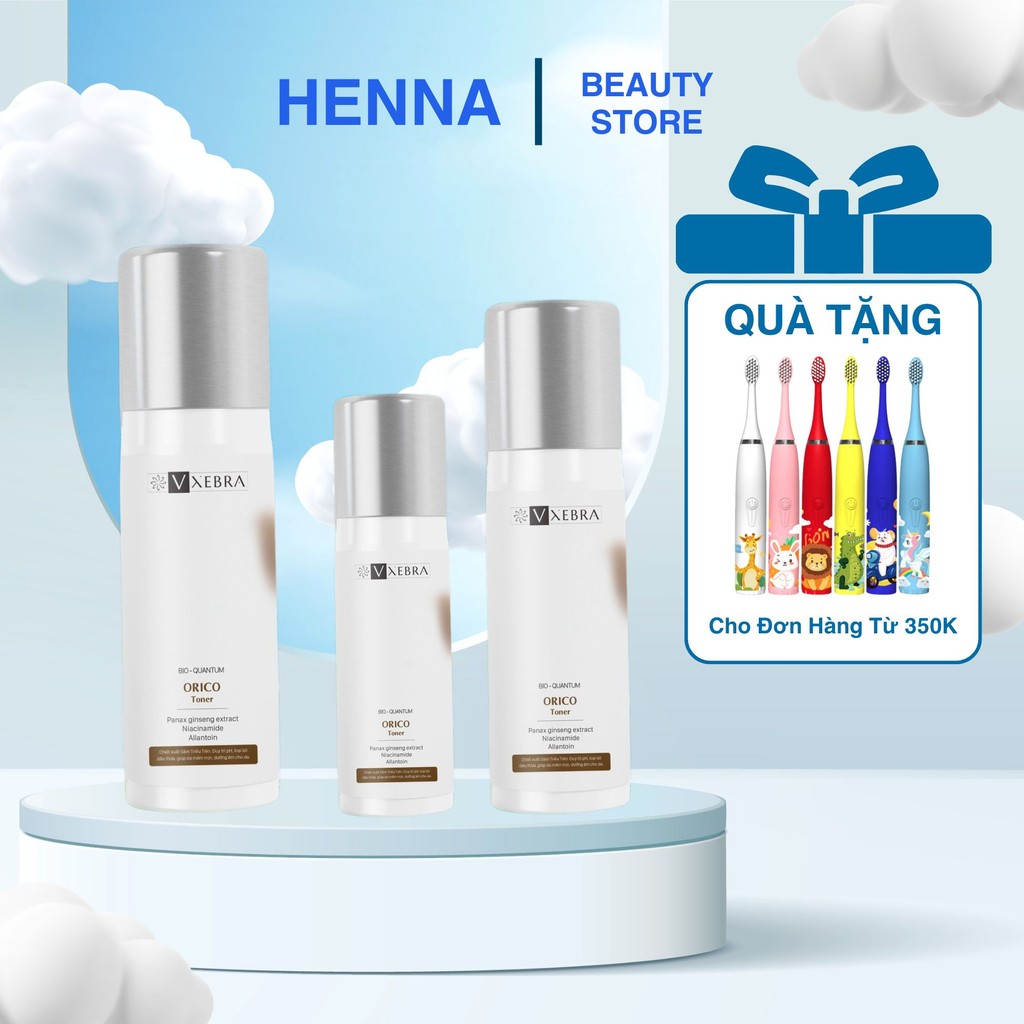 Nước hoa hồng orico toner Vxebra cấp ẩm cho da dưỡng da sáng mịn chống ...
