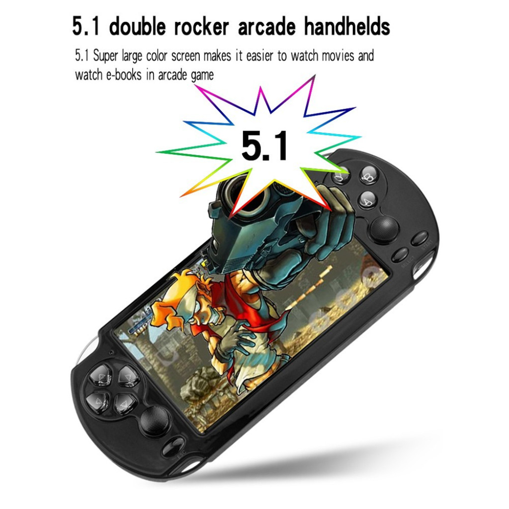 Máy chơi game cầm tay PSP X6 / X9 / X50 / X20 8G / 16gb có tặng kèm thẻ ...