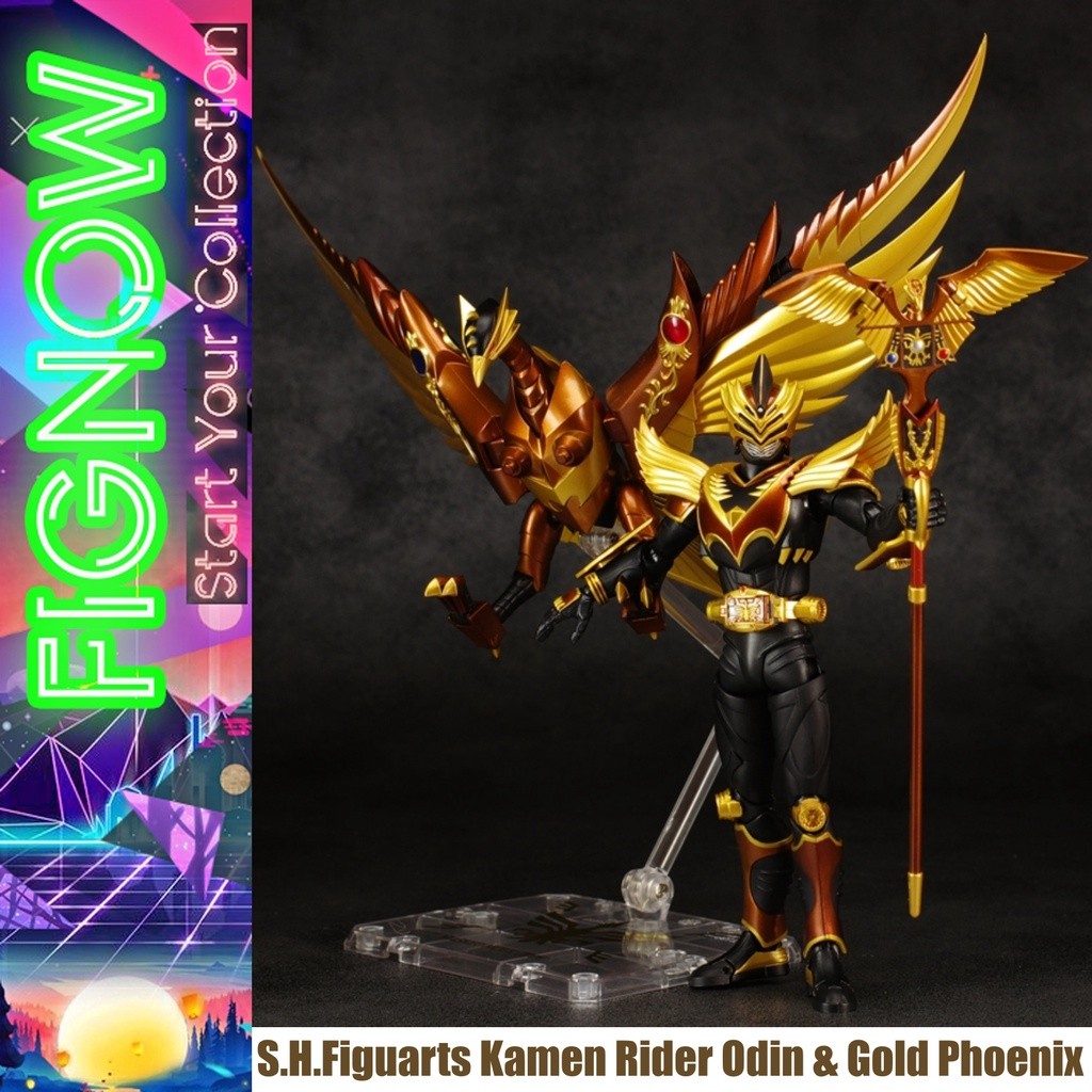 [NEW] Mô hình đồ chơi chính hãng Bandai SHF Kamen Rider Odin & Gold ...