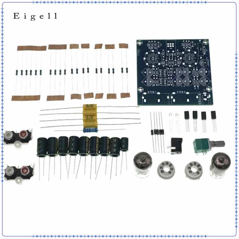 Ống điện tử 6J1 Preamp PreAmplifier Điện tử DIY Kit Tube PreAmplifier ...