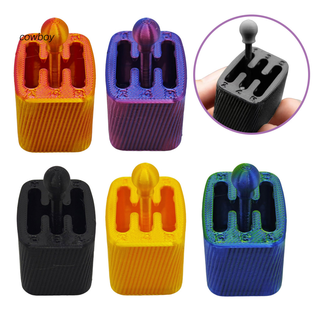 Cao bồi| Thiết kế độc đáo Móc khóa Gear Shifter Móc khóa 6 tốc độ Gear ...