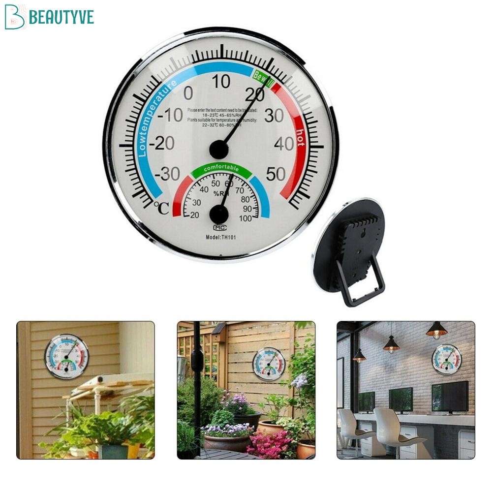 Thermo-hygrometer Thermo Hygrometers 20-100% Thermometer White Humidity ...