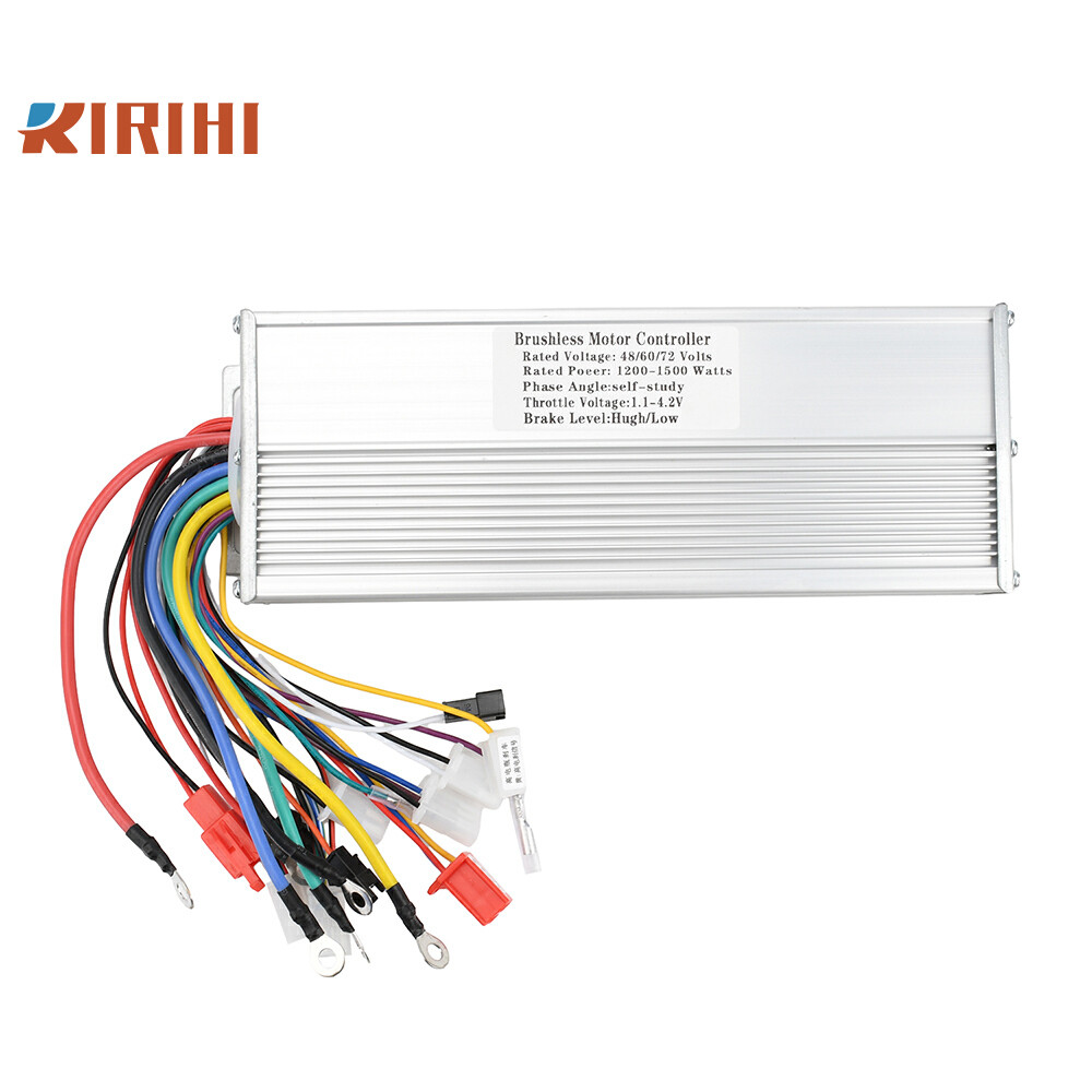 RIRIHI 48V 60V 64V 72V 1200W-1500W Đa Năng Thông Minh Chế Độ Kép Xe Điện Không Chổi Than Điều ...