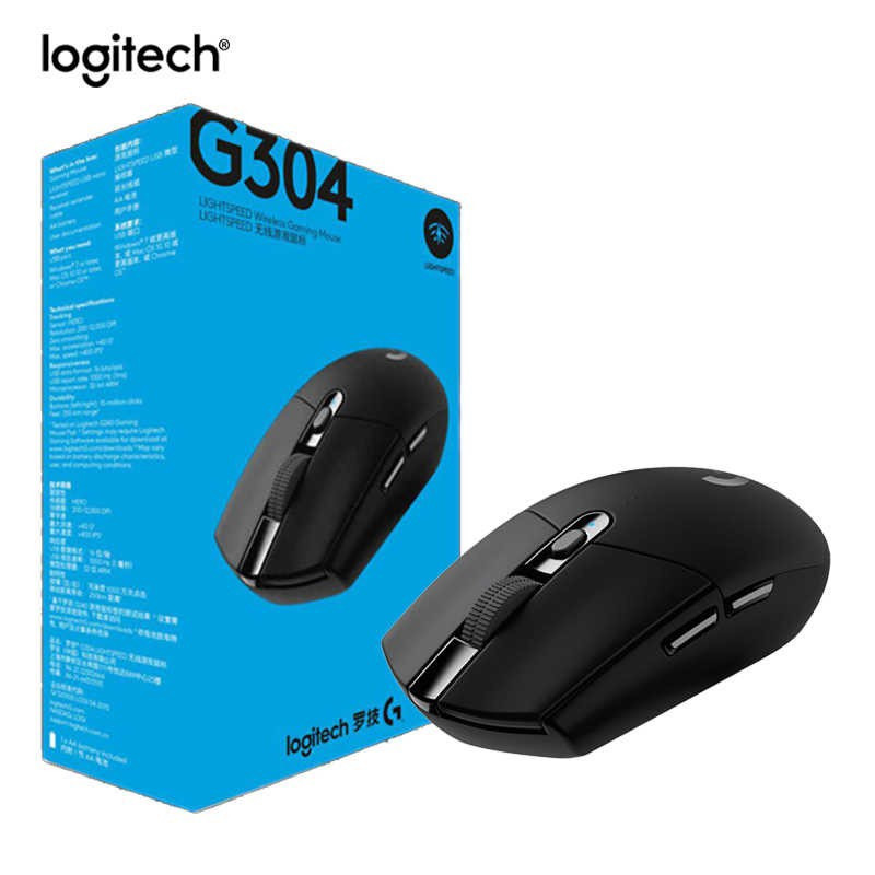 Chuột game không dây Logitech G304 - nhẹ, 6 nút lập trình, onboard ...