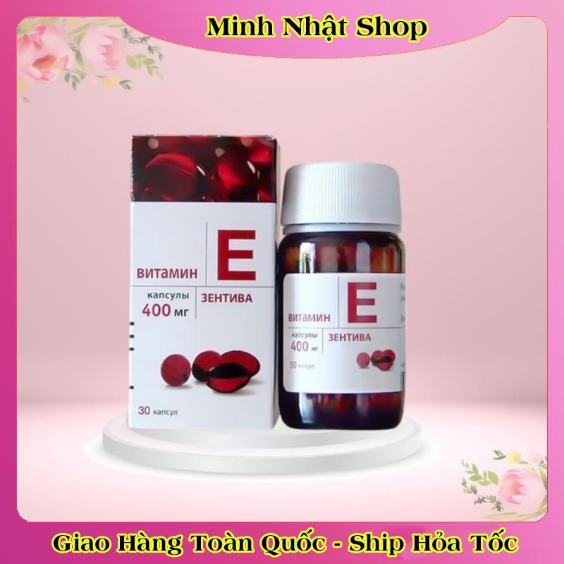 [LỌ THỦY TINH] Vitamin E Đỏ Nga Hàm Lượng 400mg LIFEVIT Giúp Làm Đẹp Da ...