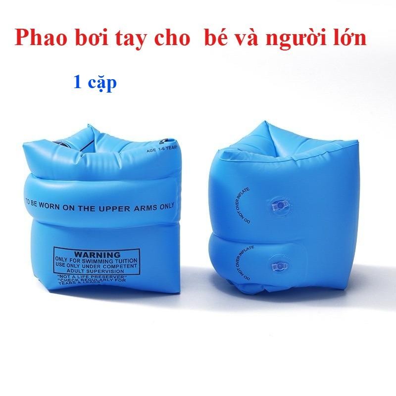 Phao bơi tay cho bé và người lớn bộ (2 cái) | Shopee Việt Nam