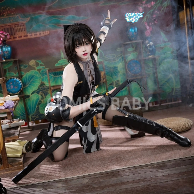 Wuthering Waves Baizha Woman Walker cosplay cosplay Two-Dimensional ...
