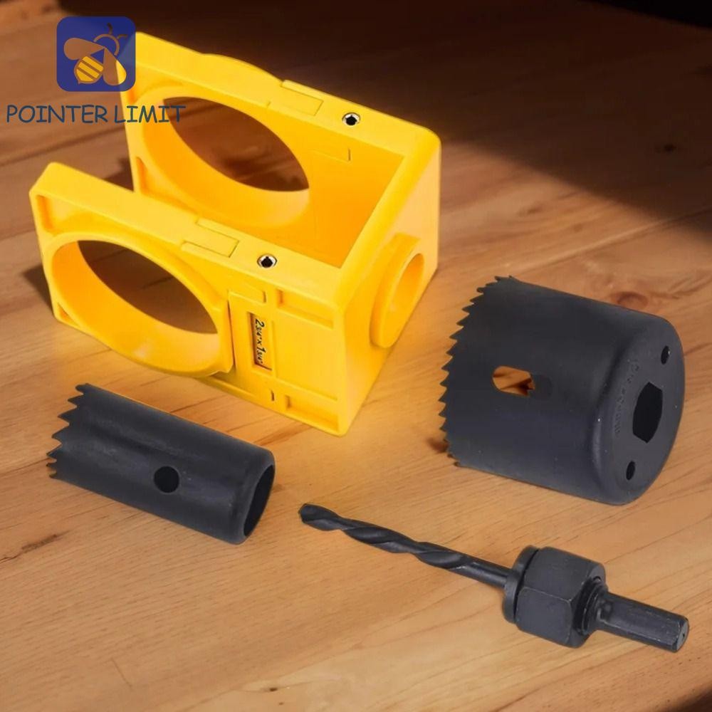 POINTER LIMIT Bộ cưa lỗ khóa cửa, Dụng cụ cố định Bộ cài đặt khóa cửa ...
