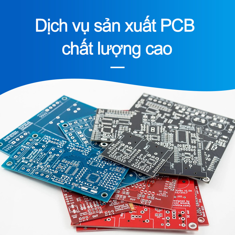 Sản xuất PCB chất lượng cao – MOQ 5, Tùy chỉnh màu miễn phí, Bảng đơn ...