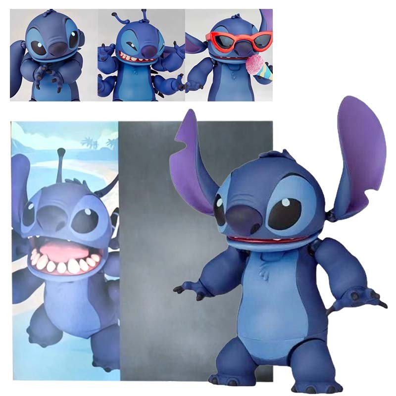 Mô hình phim Lilo & Stitch Revoltech Stitch Nhân vật hành động | Shopee ...