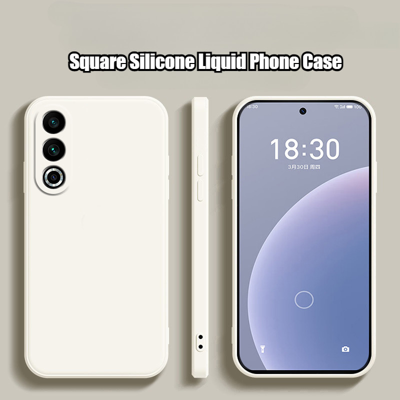 Meizu21 21Pro 21Note 20Pro Ốp Điện Thoại TPU Silicon Lỏng Vuông Cho Meizu 21 20 Pro Note Chống ...