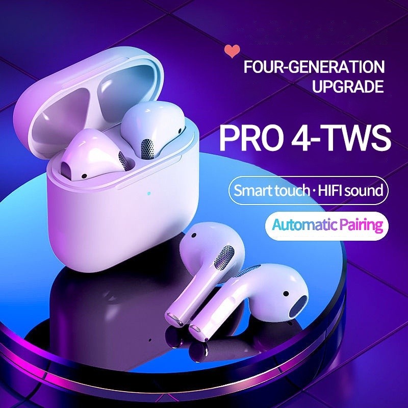 ‌Nút tai thể thao HiFi Pro4: Bluetooth hai cặp + Cảm ứng chống mồ hôi ...