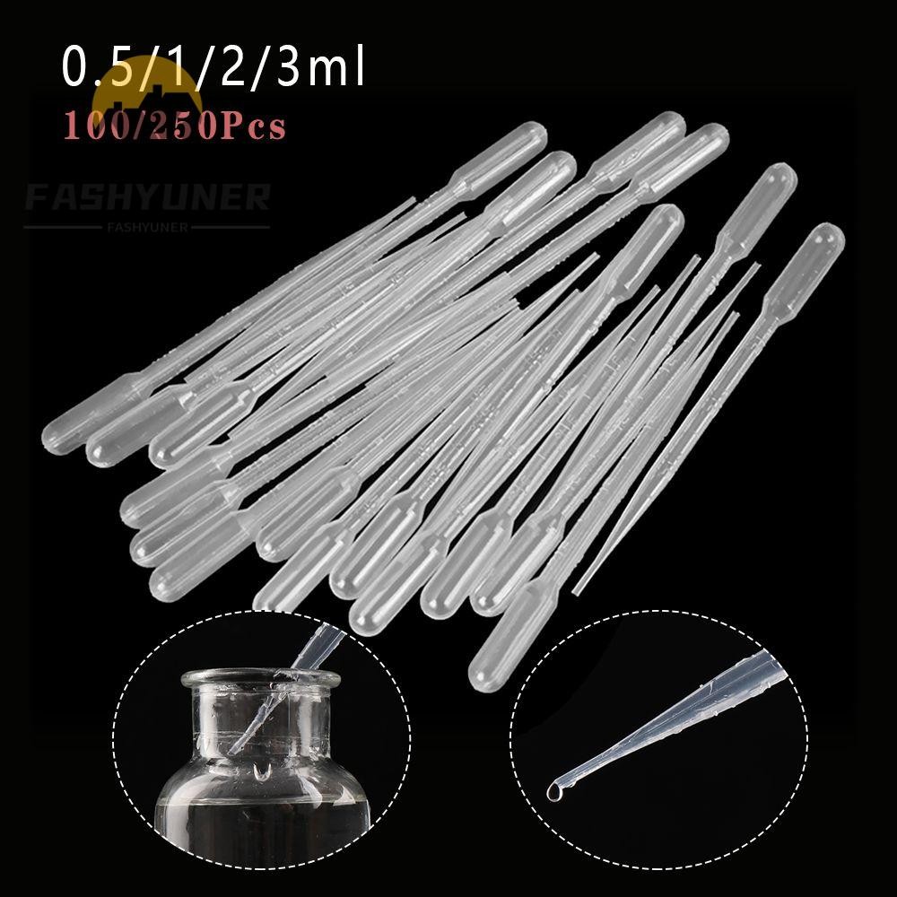 FASHYUNER 100 / 250 Chiếc Pipet Tốt Nghiệp Y Tế Hữu Ích Ống Kiểm Tra Đồ ...