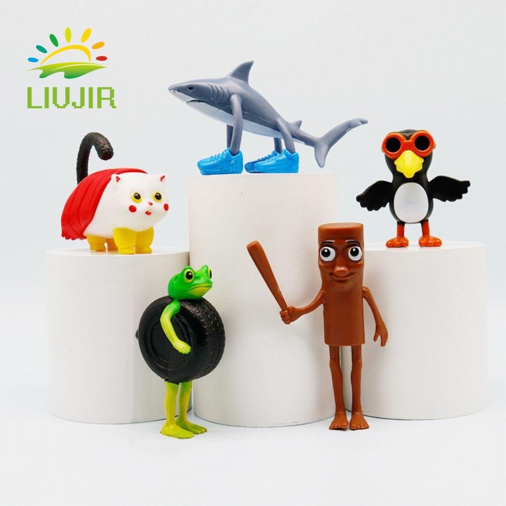LIUJIR 12 Chiếc Ý Brainrot Hình, Tralalero Tralala Brainrot PVC Tung ...