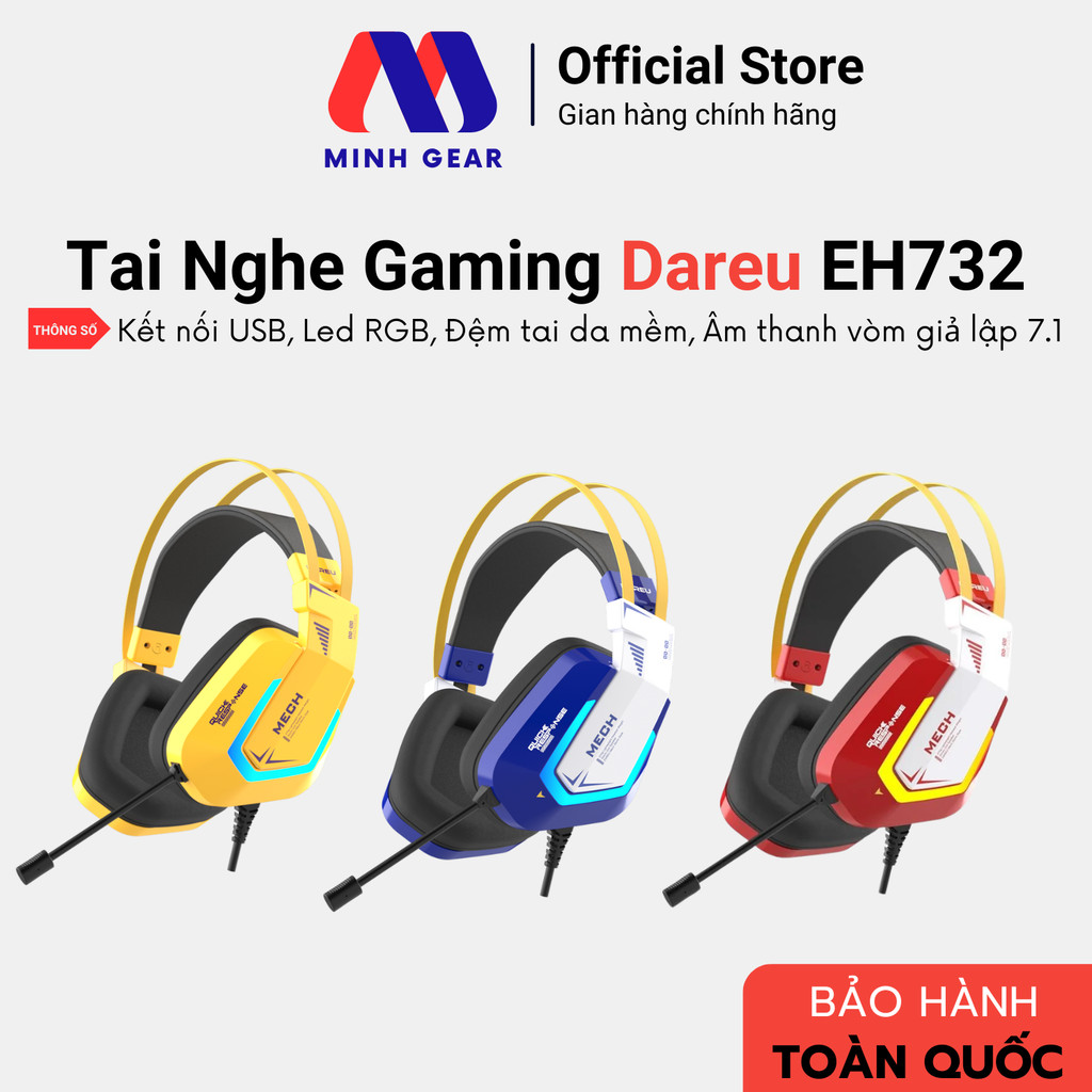 Tai Nghe Gaming Dareu EH732 - Hàng Chính Hãng | Shopee Việt Nam