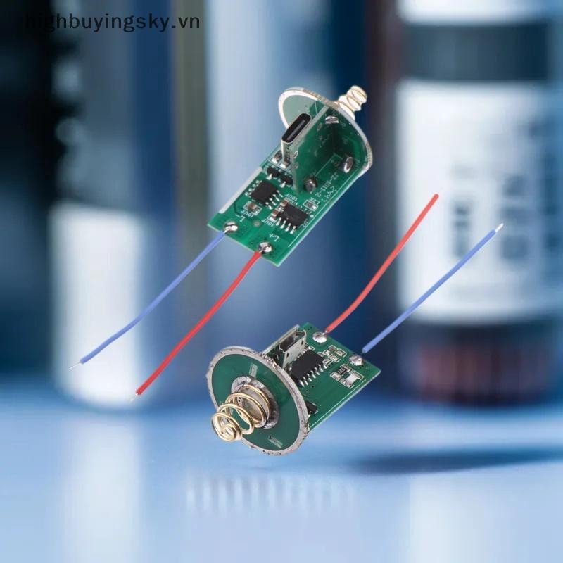 HBSVN LED Ổ Ban Type-c Micro USB Sạc Đèn Pin Ổ Công Tắc PCB Bảng Mạch ...