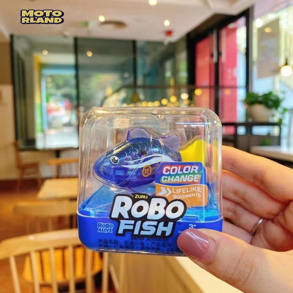 【MOTO】Water Activated Fun with BIONICS Fish Toy for Babies Color ...
