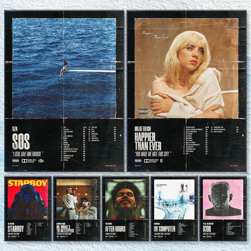 Bìa album SZA SOS ấn tượng, không đóng khung, nắm bắt hoàn hảo sự rung ...