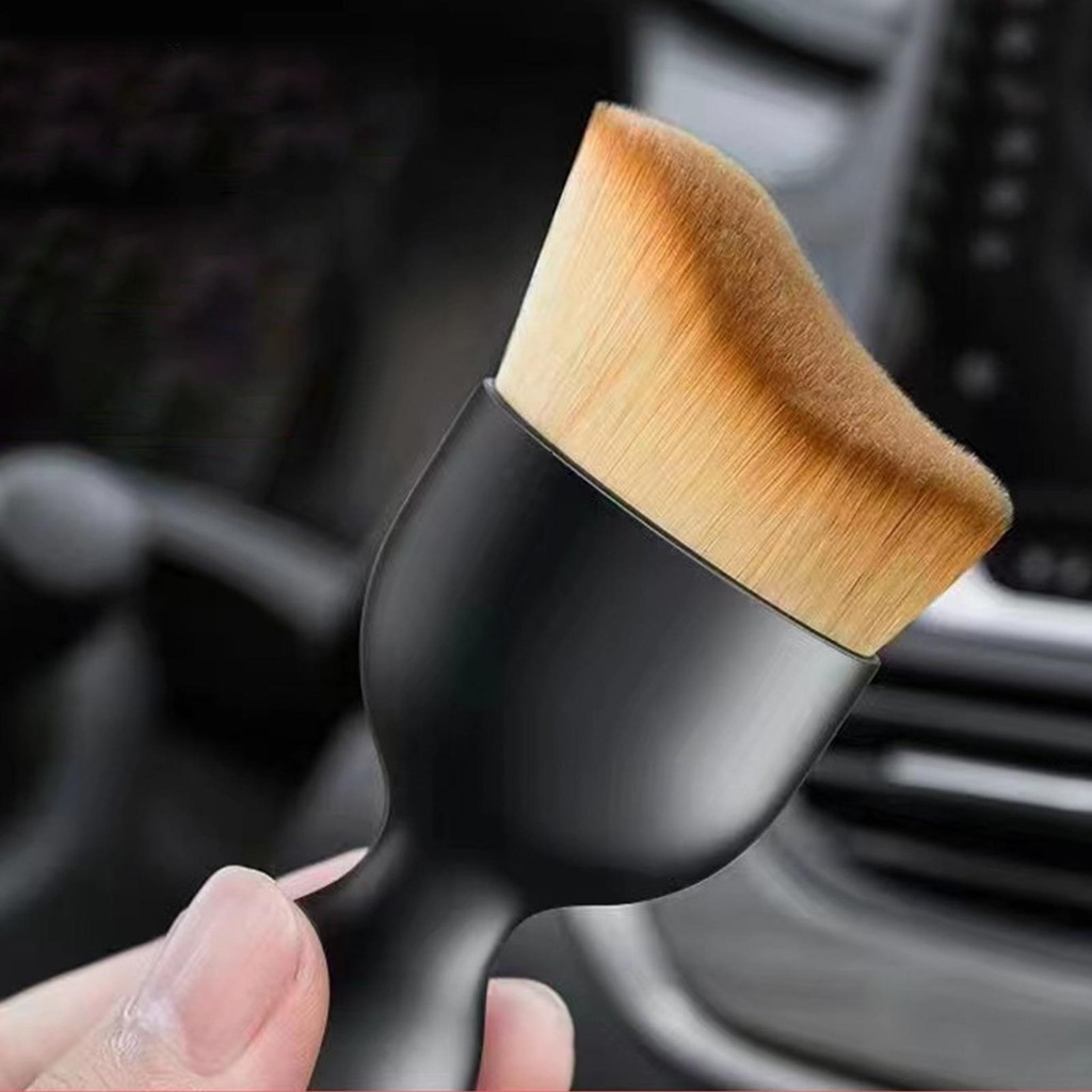 Car Interior Dust Brush High Density Bristles Dust Brush for Car ...