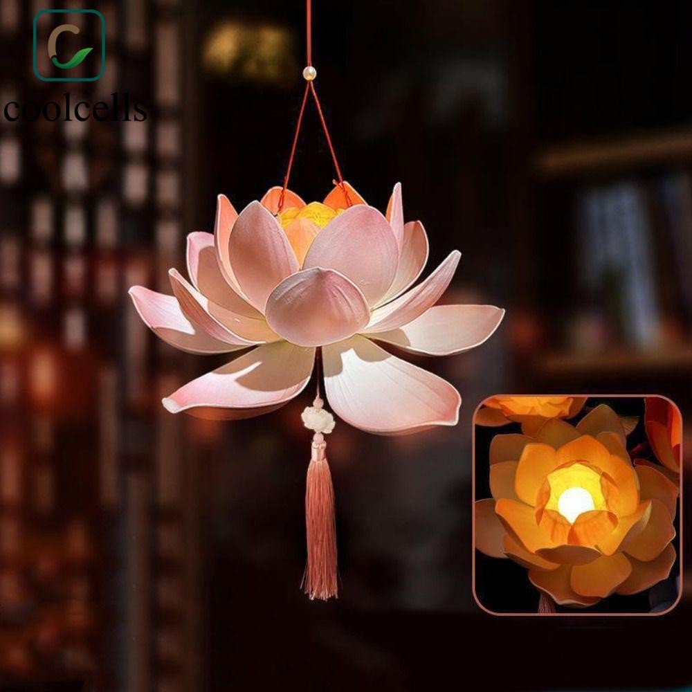 COOLCELLS Đèn lồng lễ hội mùa thu trung thu, Bộ vật liệu đèn lồng DIY ...