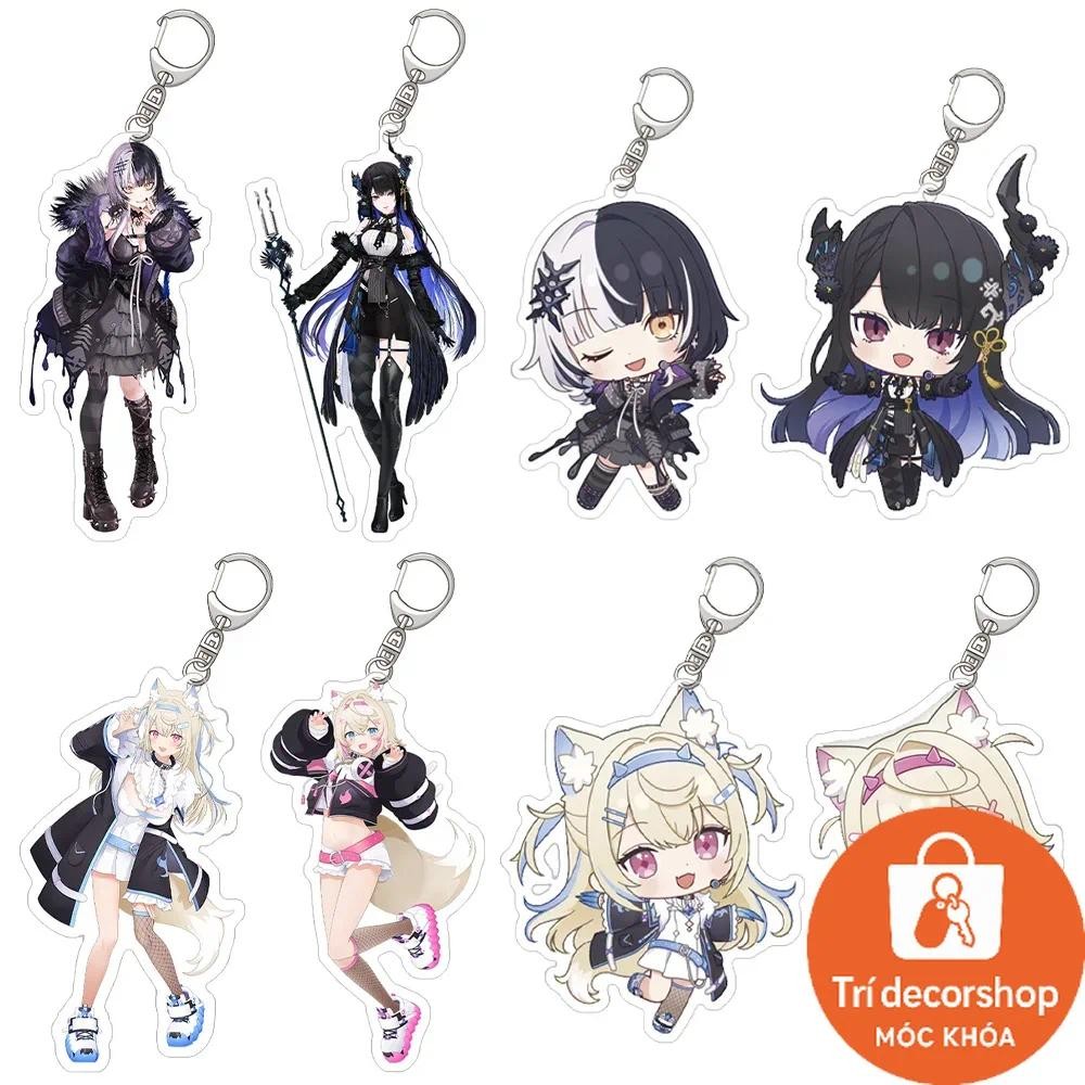 VTuber Hololive Resmi karakter Fuwawa Abyssgard Mococo Abyssgard mini ...