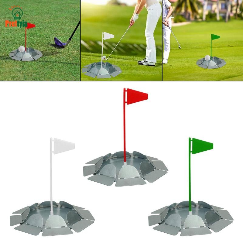 Prettyia Thực hành Putting Cup Putter Hỗ trợ đào tạo Flagstick Tất cả ...