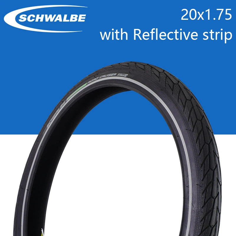 Schwalbe ROAD CRUISER 16x1.75 20x1.75 47-406 Lốp Xe Đạp 16 / 20inch Xe Đạp Gấp Lốp Thép 50-75PSI ...