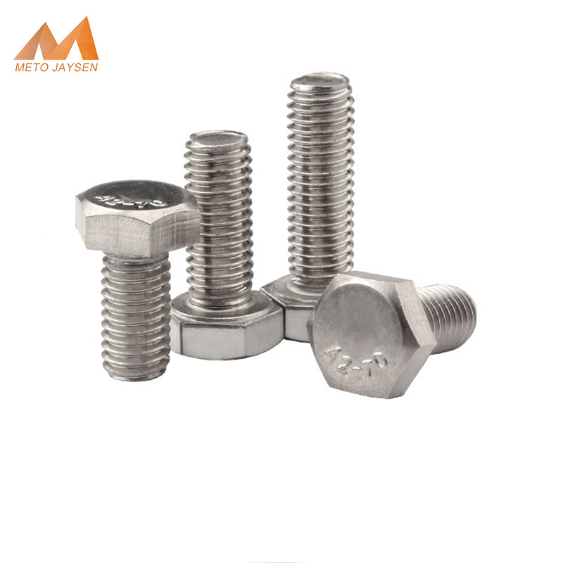 M8 M10 304 Thép không gỉ Mỏng Lục Giác Vít Bu Lông Chiều Dài 6mm-100mm Millimeter | Shopee Việt Nam