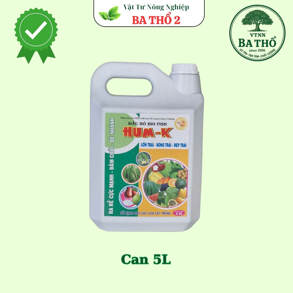 Phân Bón Lá NPK Sinh Học Hum-K Lớn Trái - Bóng Trái - Đẹp Trái (Phước ...