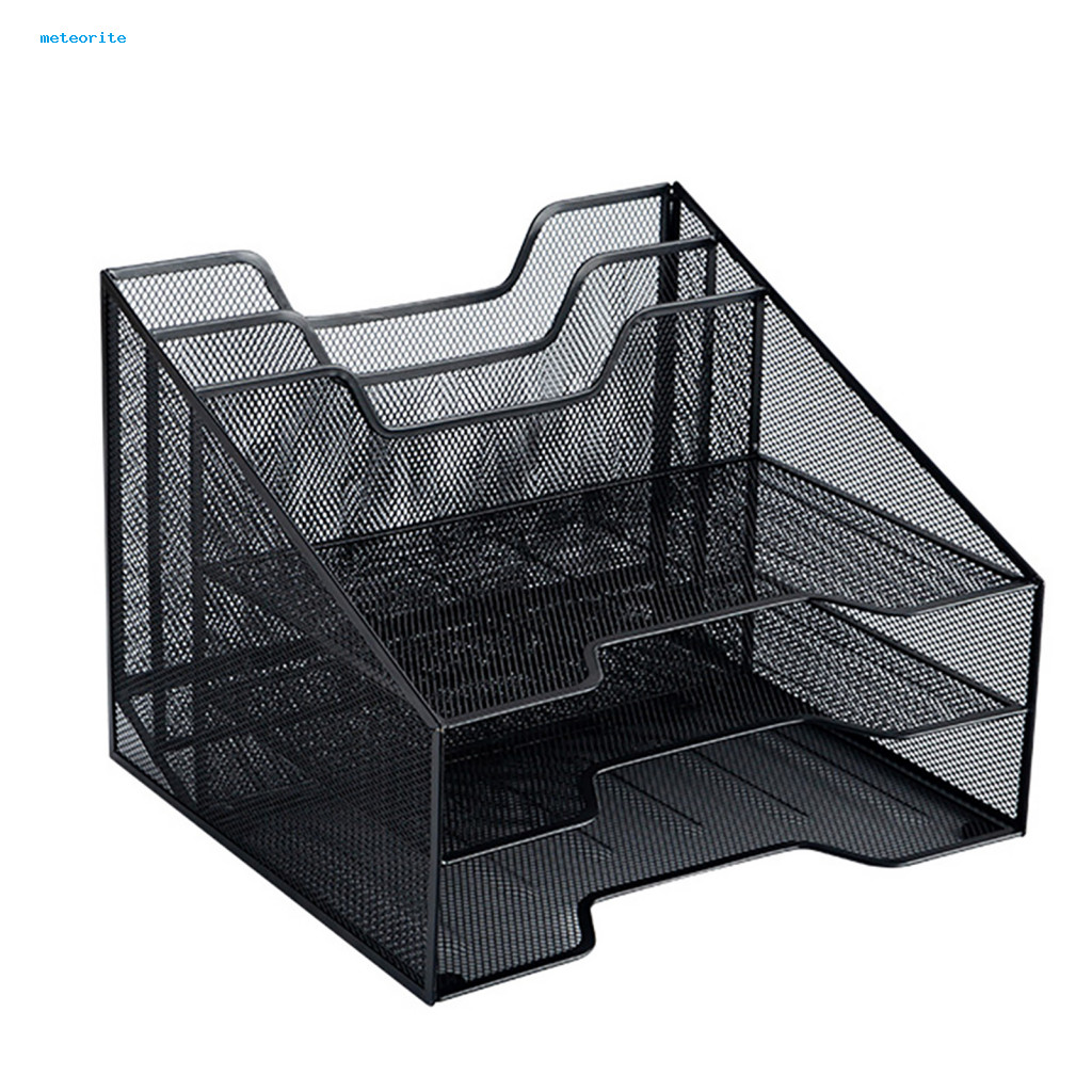 MTOR _ Metal Mesh File Organizer Giá đựng hồ sơ bền bỉ Bộ sắp xếp bàn ...
