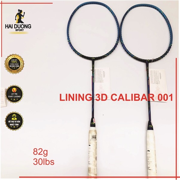 VỢT CẦU LÔNG LINING 3D CALIBAR 001 CHÍNH HÃNG | Shopee Việt Nam