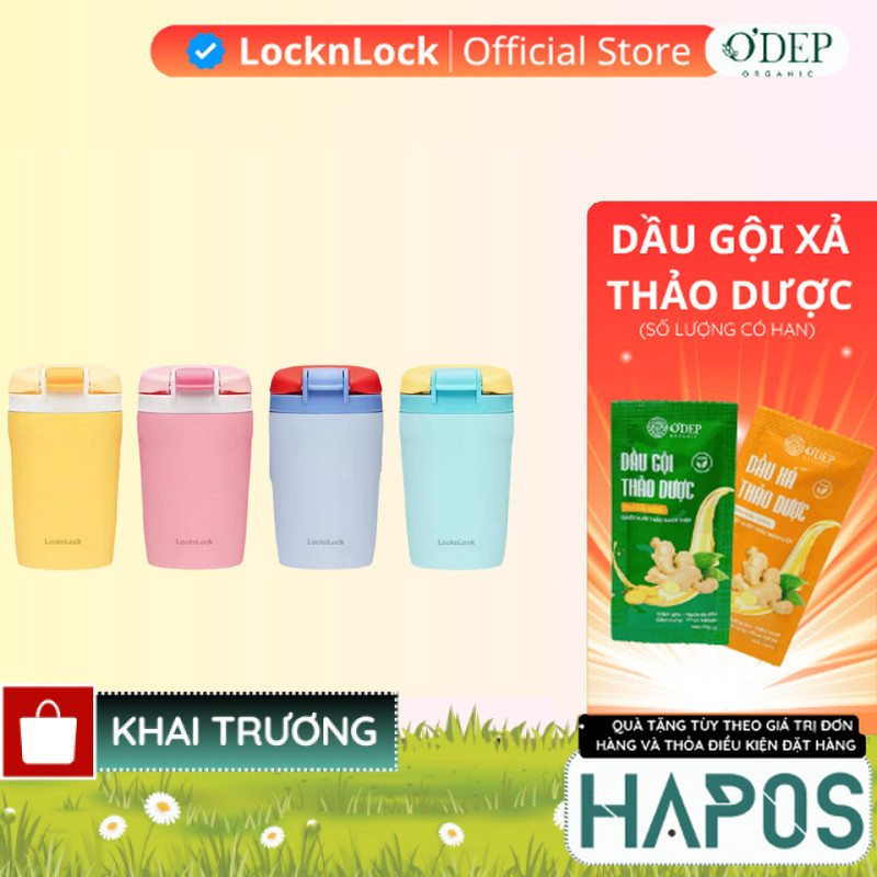 Bình giữ nhiệt LocknLock Dual one touch tumbler 320ml Chính hãng ...