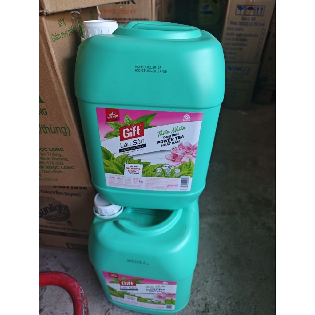 Nước lau sàn GIFT 9.5 kg - Hương LAVENDER - Hương Hoa hạ Bạc hà - Hương LILY-YLang | Shopee Việt Nam