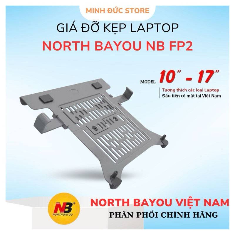 Giá Đỡ Kẹp LAPTOP / MACBOOK NB FP2 10 - 17 inch [ Đây Chỉ Là Giá Đỡ/Kẹp ...