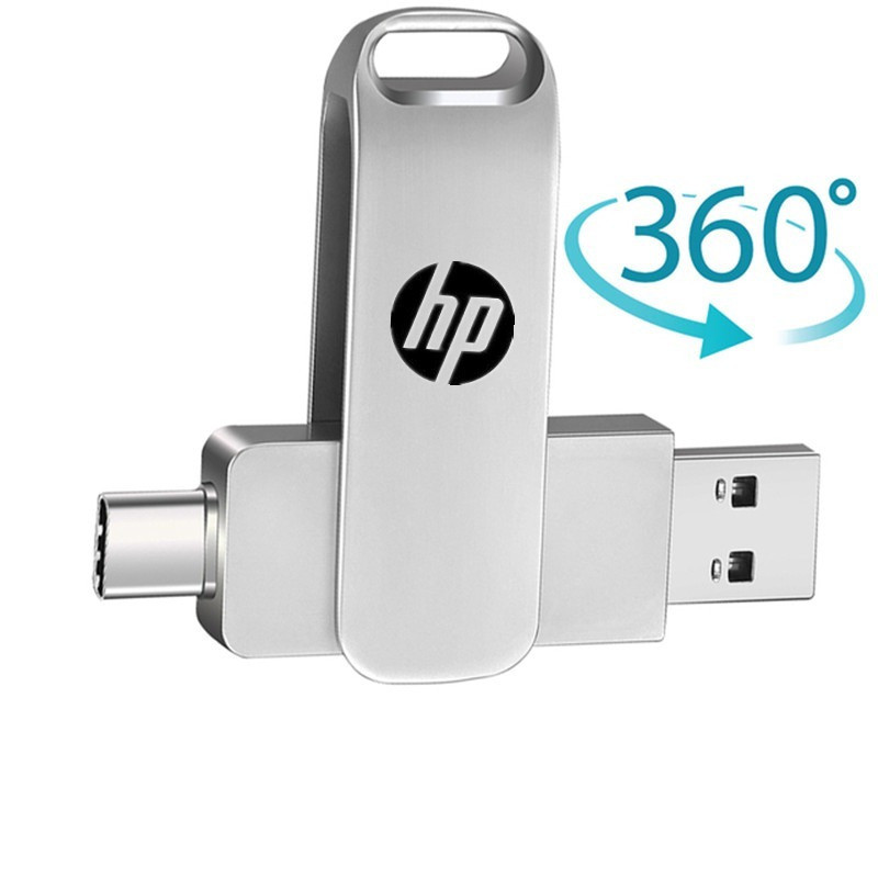 Đĩa treo kim loại HP 3.0 OTG 2TB 1TB 512GB 256GB 128GB 64GB 32GB 16GB ...