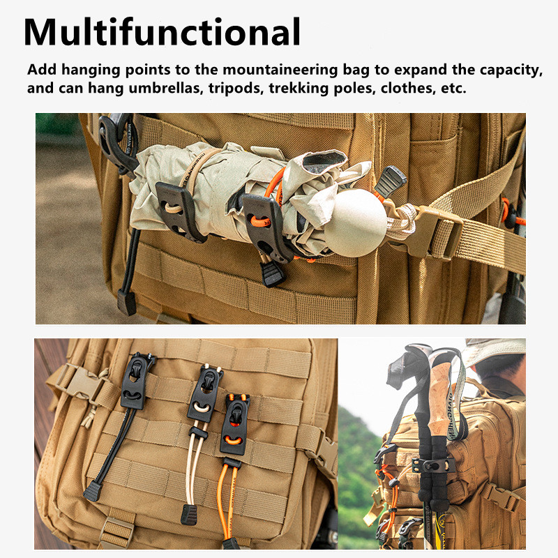 HIKEMAN UTX Duraflex Buckle MOLLE Buckle Sử dụng với lưới MOLLE Ba lô ...
