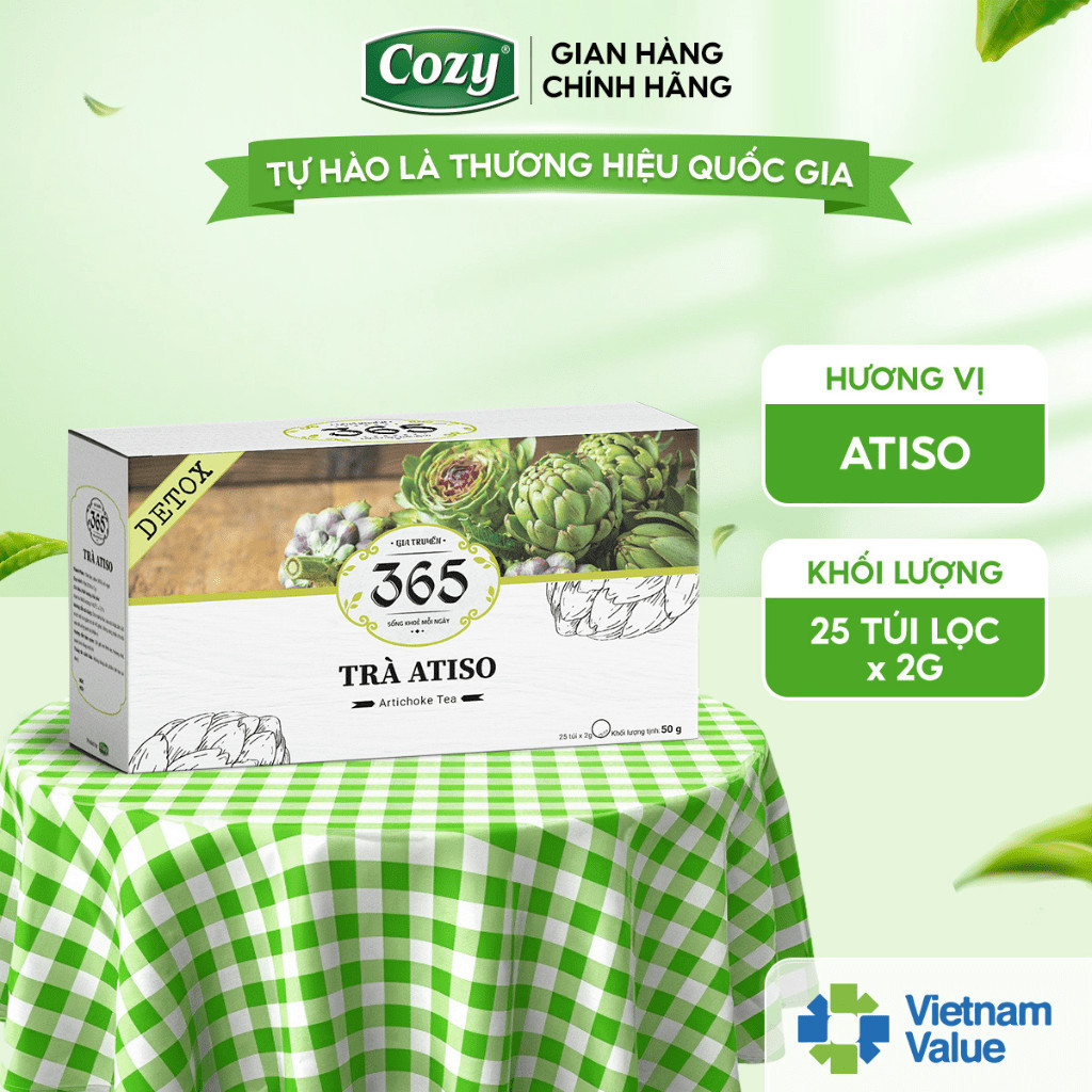 Trà Atiso Túi Lọc - Trà Thảo Mộc 365 – Trà Atiso Đỏ Thanh Nhiệt Mát Gan ...