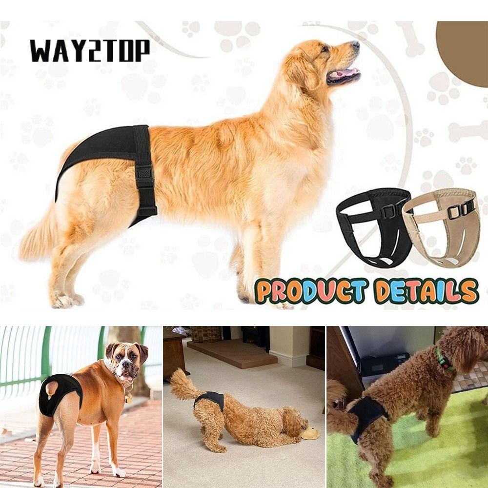 Quần lót chó cái WAY2TOP, Quần lót sinh lý cho chó dễ dàng giặt được ...