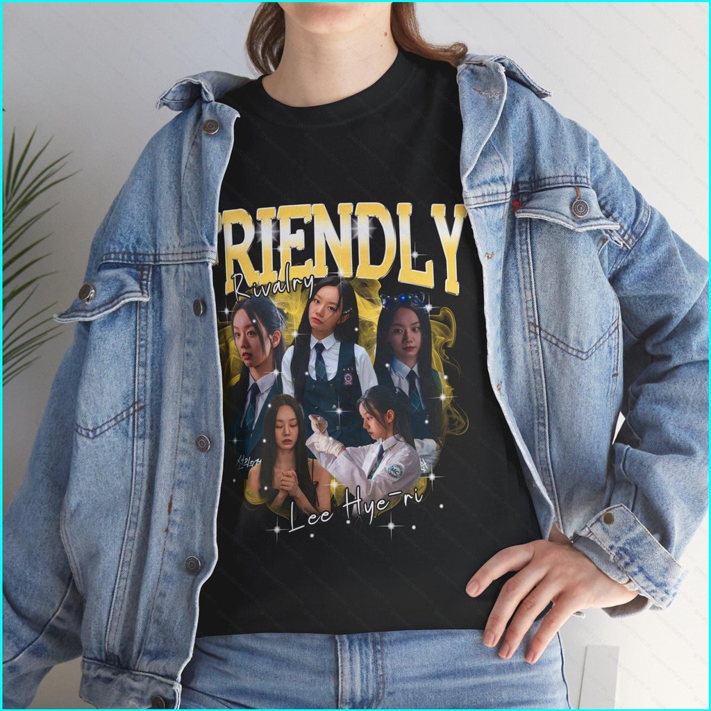 GN Friendly Rivalry tee GL Kdrama Yoo Je I Lee Hye-ri Áo thun nữ diễn ...