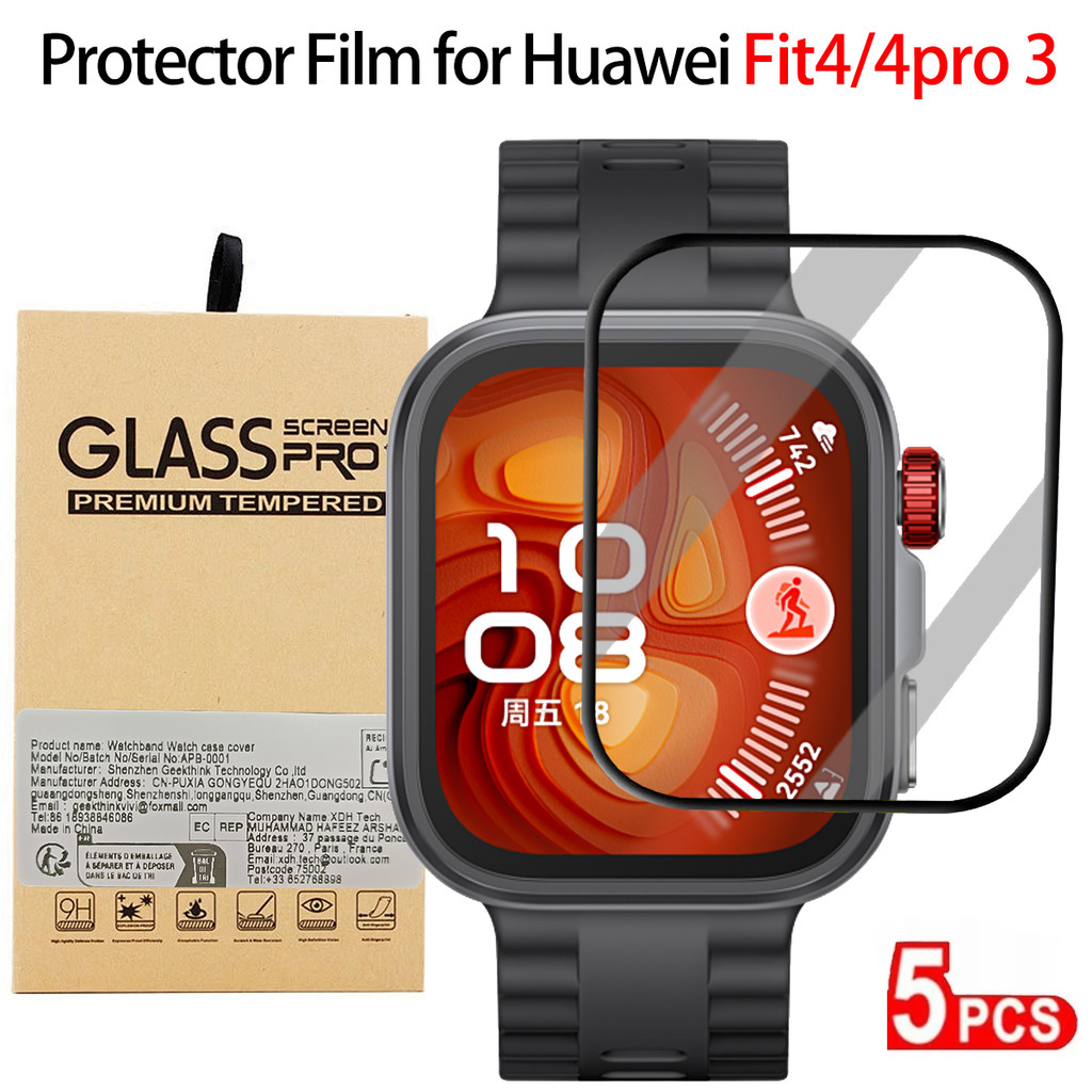 Phim bảo vệ toàn diện cho Huawei Watch Fit 4 / 3 Bảo vệ màn hình cong ...
