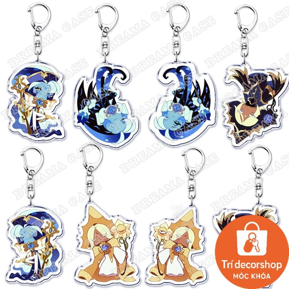 Trending Game Cartoon Cookie Chibis Keychains for Accessories Bag ...