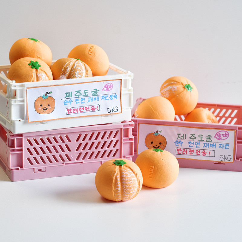 Đồ chơi thú cưng Đồ chơi mực cao su cho chó - Mini thực tế Mandarin Cam ...