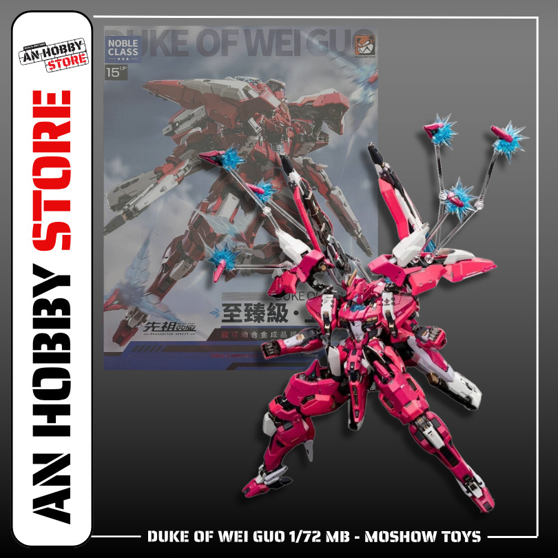 [HÀNG SẴN] MOSHOW TOYS MÔ HÌNH LẮP SẴN DUKE OF WEI GUO Metal Build 1/72 ...