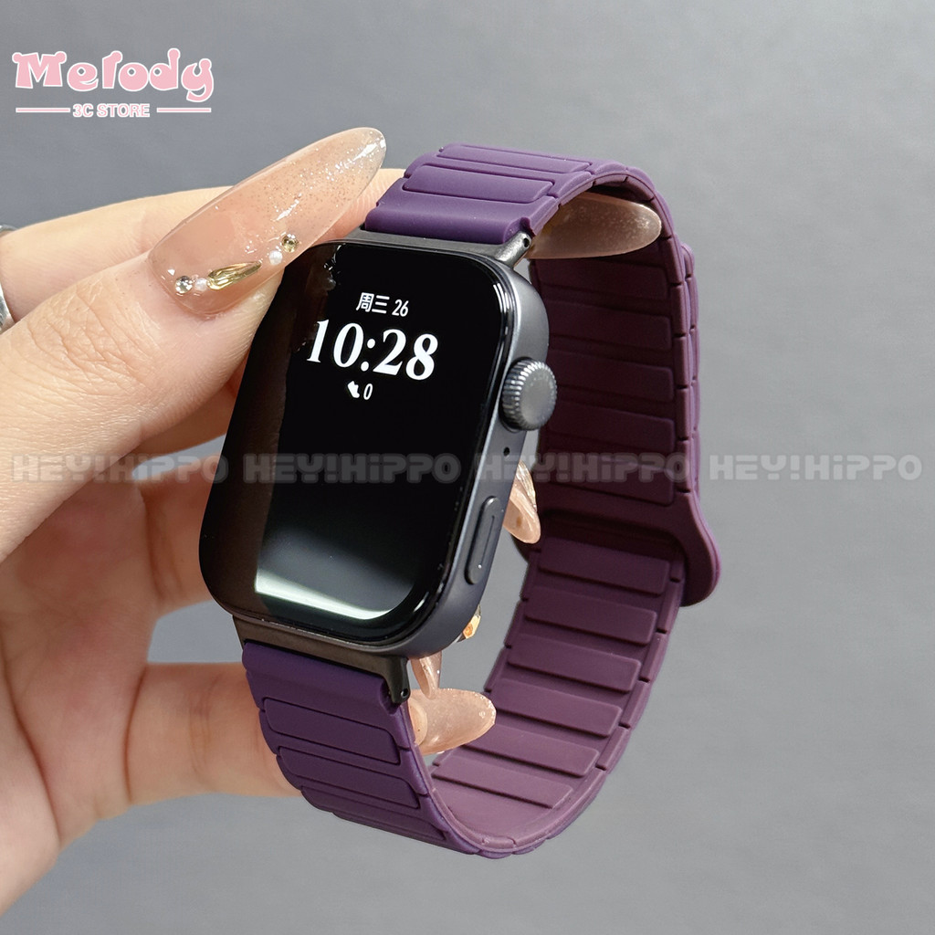 Dây đeo thu hút từ tính bằng silicon cho huawei watch FIT4 4pro Khối ...