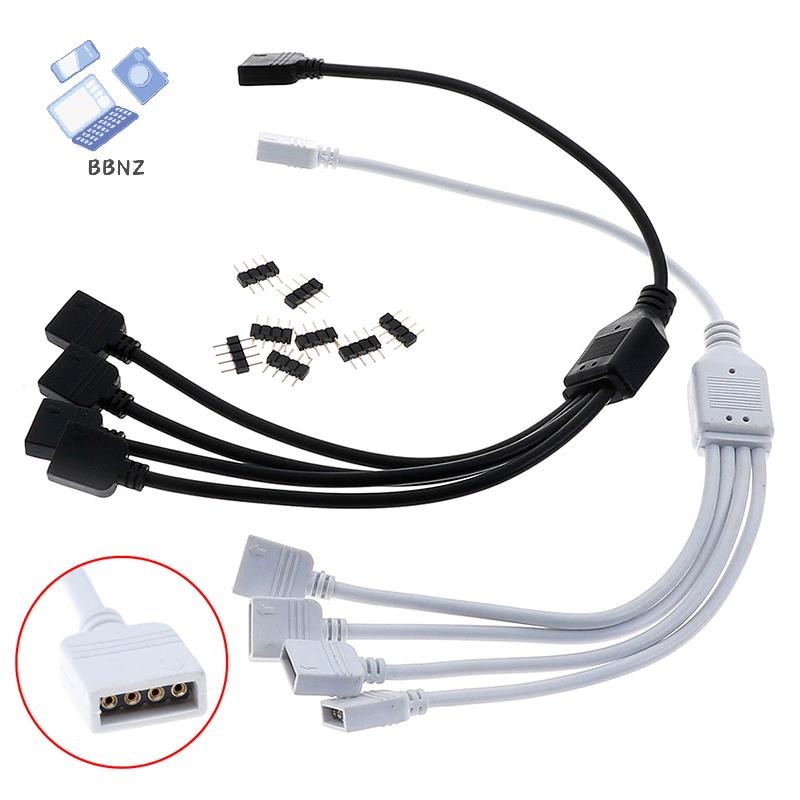 [BGOX] Cáp kết nối LED 4 chân RGB 1 đến 3 RGB 4 chân Cáp chia nối dài ...